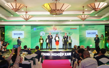 Secoin được vinh danh - Doanh nghiệp xanh TP.HCM 2023